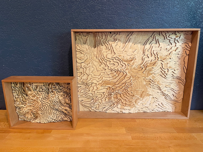 Mt. Baker Topographic Map – 48 Contours